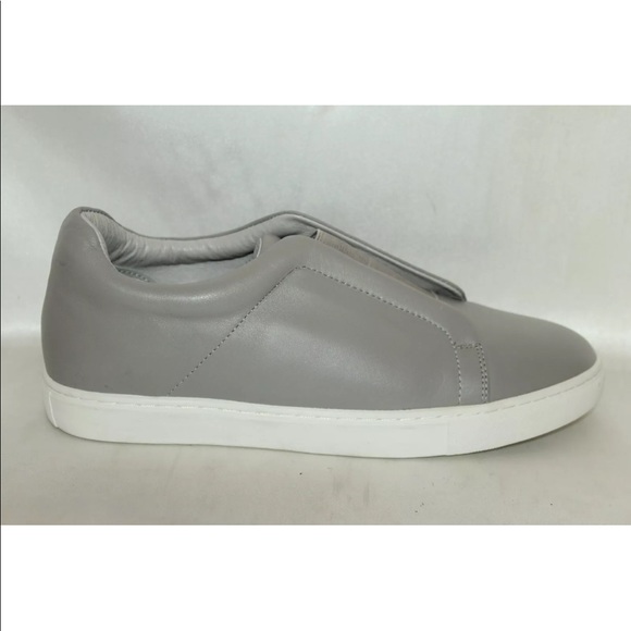 Halogen | Shoes | New Halogen Grey Leather Platform Sneaker Loafer ...
